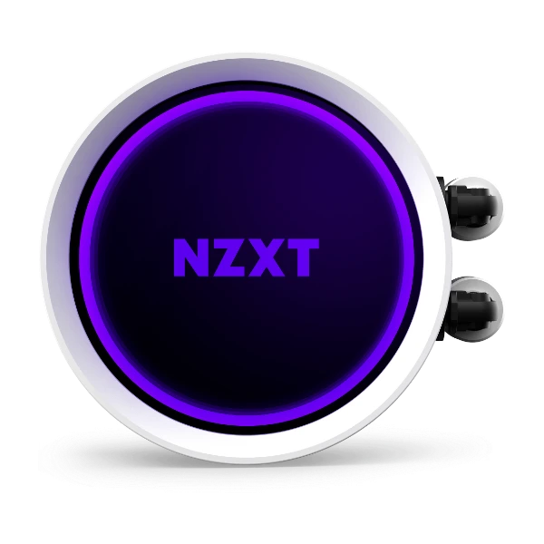 NZXT Kraken X53 240 mm RGB Cpu-Væskekøler, hvid - POWER.dk