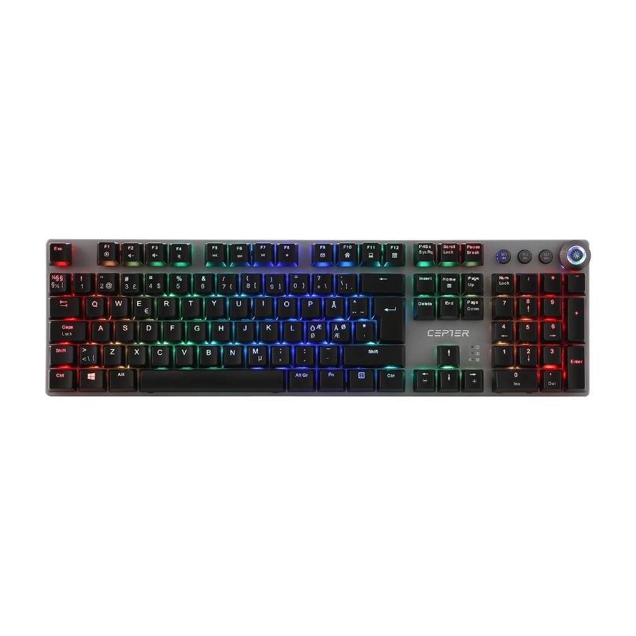 Cepter Legacy Full-size gaming keyboard - Blue switches - CEPTER