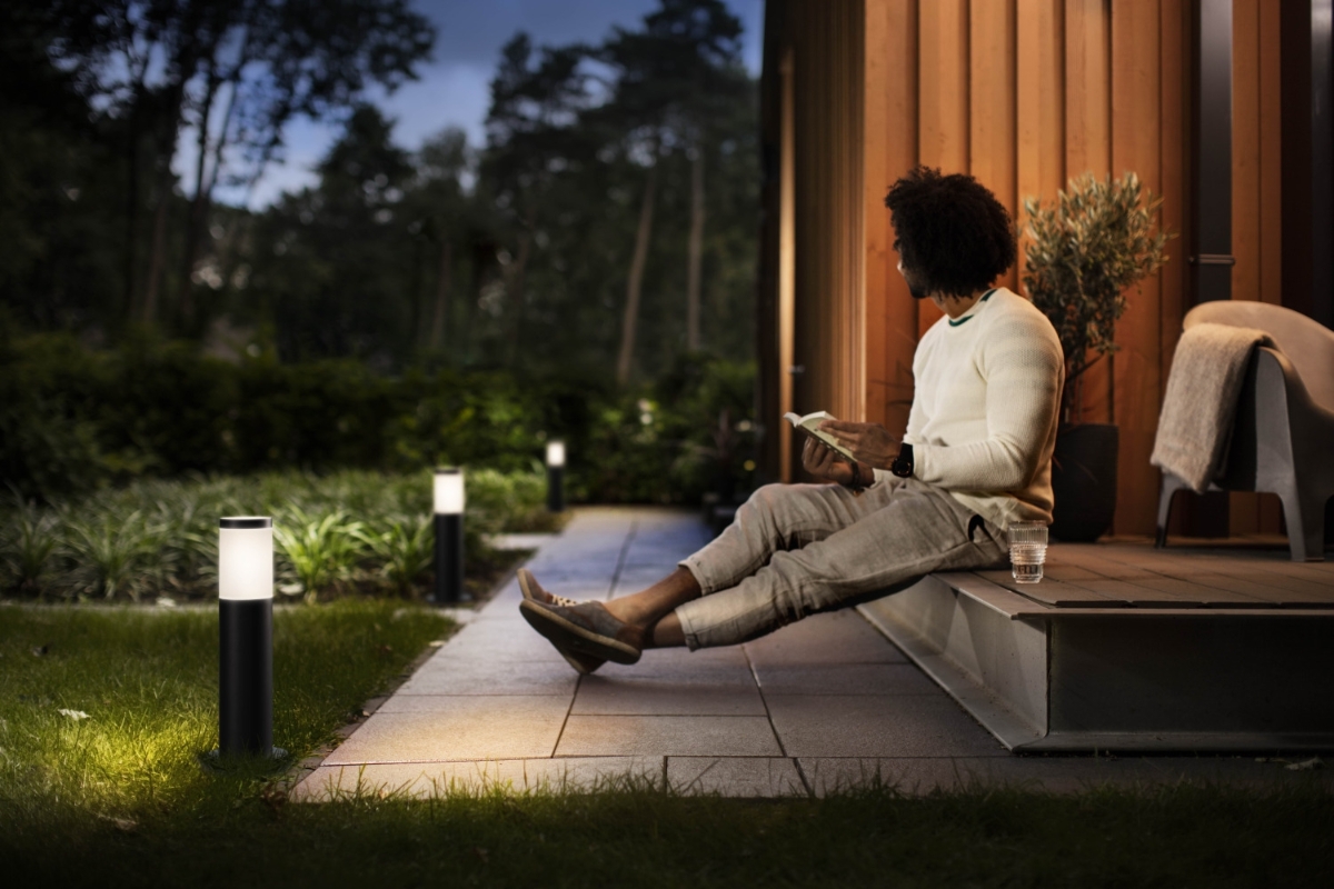 Philips Gardenlink 12V Utrecht LED sokkel-Lys Startpakke, 3 stk - Power.no