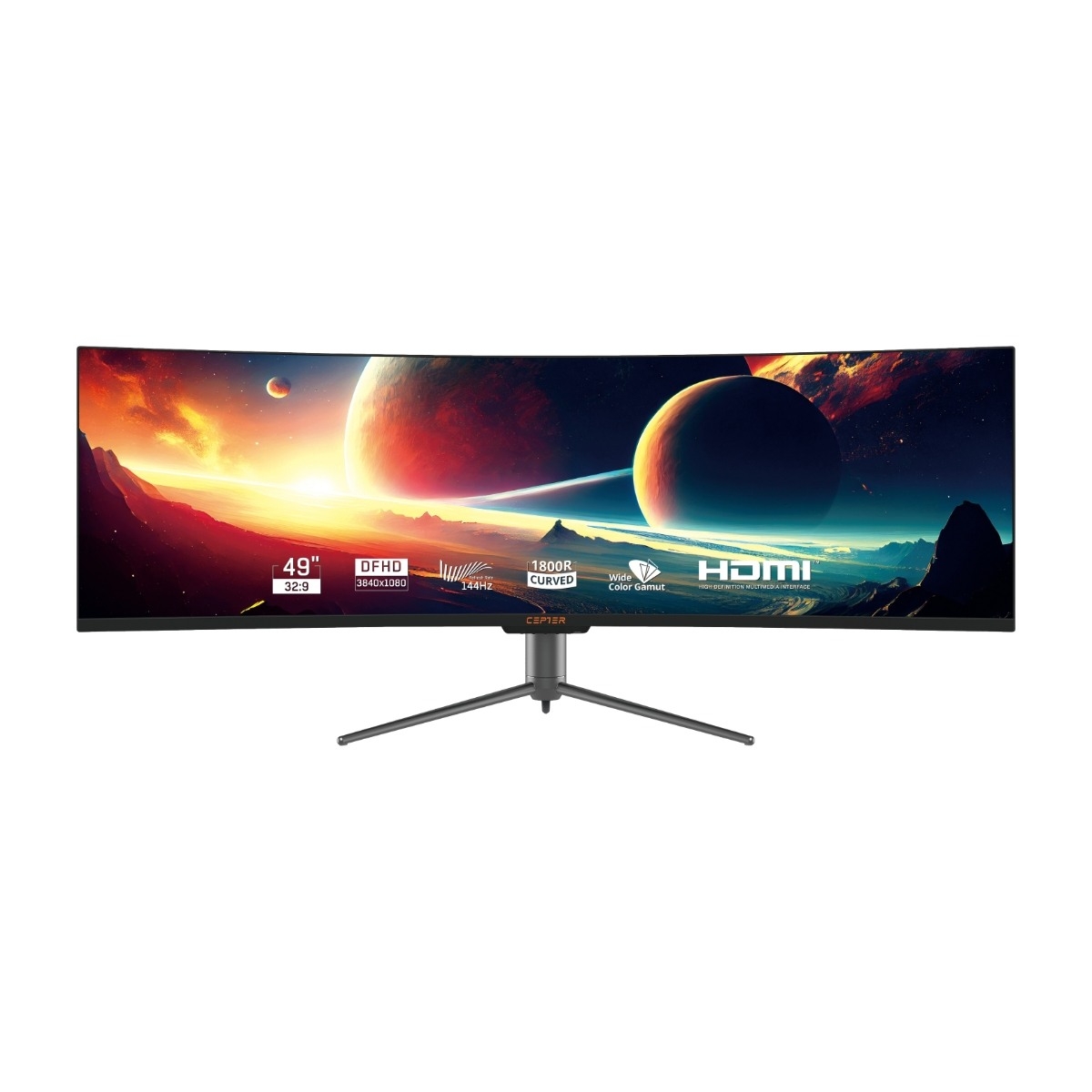 Cepter Alpha 49" DFull HD gaming monitor - CEPTER