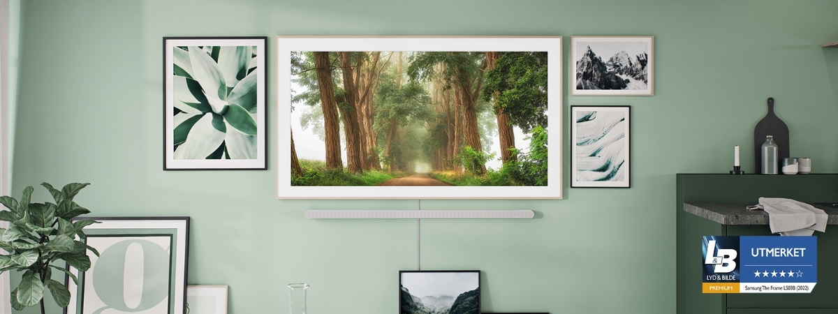 Samsung 50" The Frame 2022 4K QLED TV QE50LS03BAUXXC - Power.no