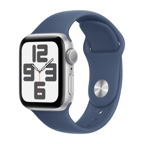 Apple Watch SE GPS 40 mm midnatt alum, midnatt Sport Band - S/M - Power.no