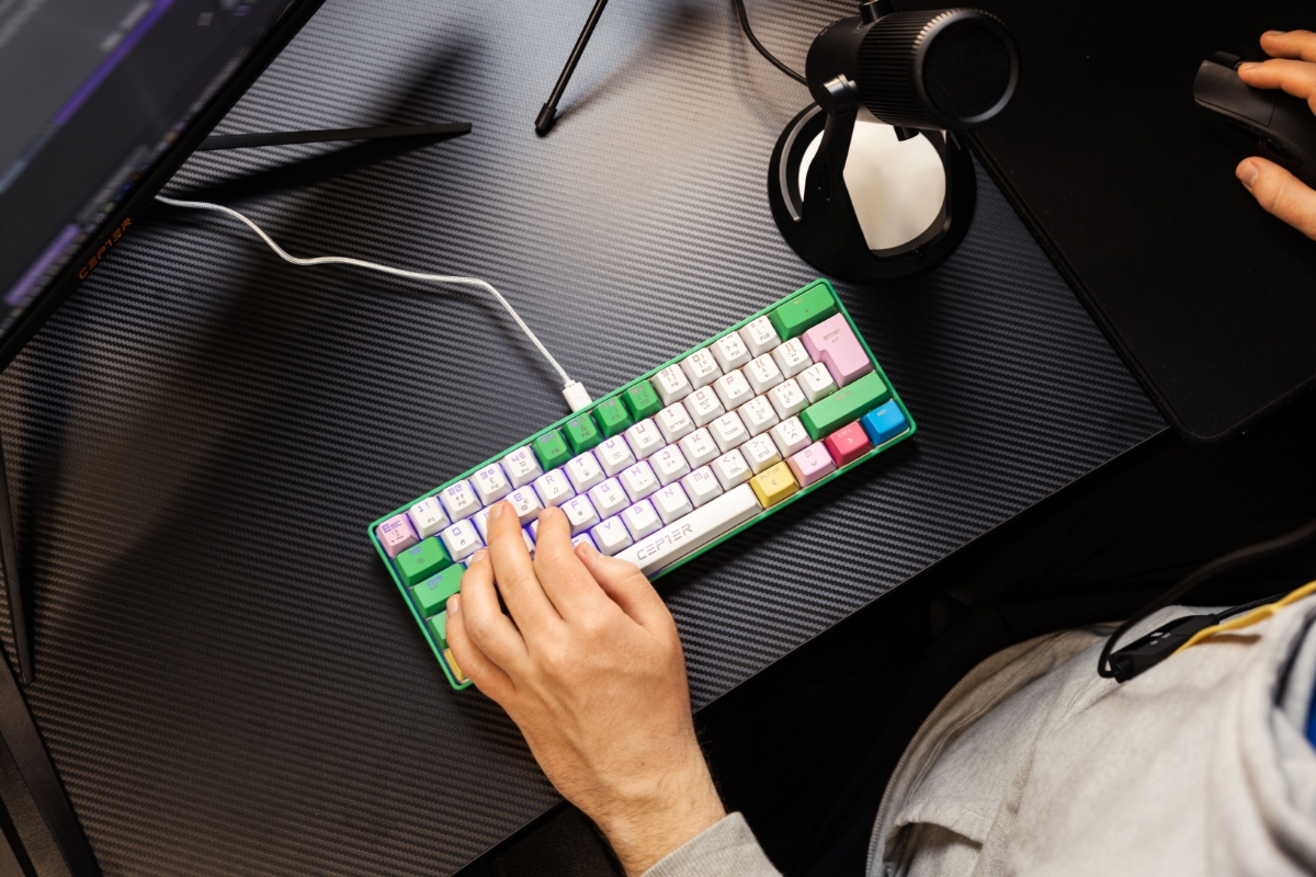 Cepter Khan Shadow Mini gamingtangentbord - Power.se