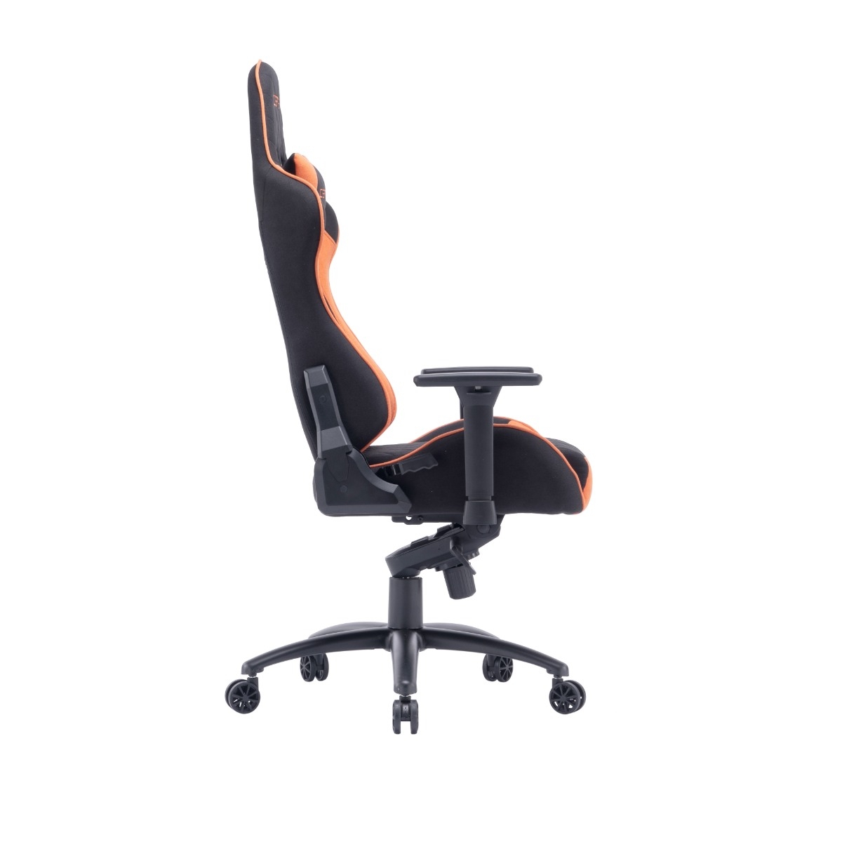 CEPTER ROGUE FABRIC GAMING CHAIR - BLACK & ORANGE - CEPTER