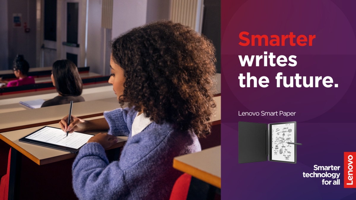 Lenovo Smart Paper 64 GB 10,3" digital notesbog - Power.dk