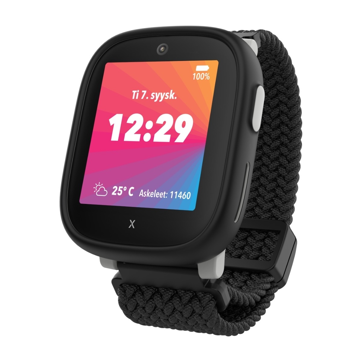 Xplora X6 Play eSIM smartklokke for barn, svart - Power.no