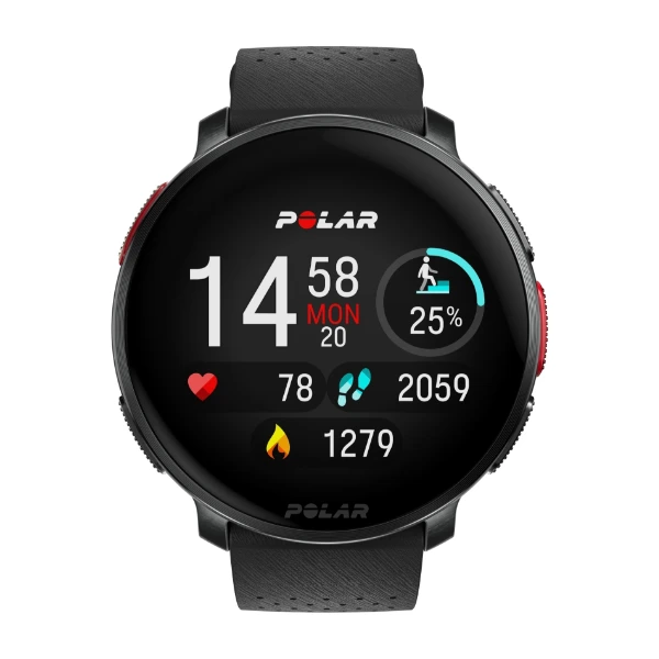 Polar Vantage V3 Premium GPS-urheilukello Night black S-L - Power.fi