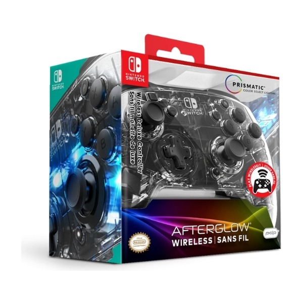 PDP AFTERGLOW WIRELESS DELUXE NINTENDO SWITCH PRO KONTROLLER - Power.no