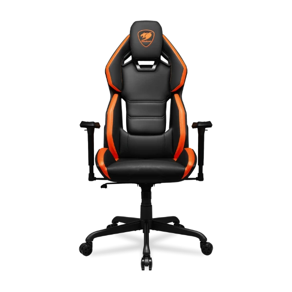 COUGAR Hotrod gaming stol, sort/orange - Power.dk