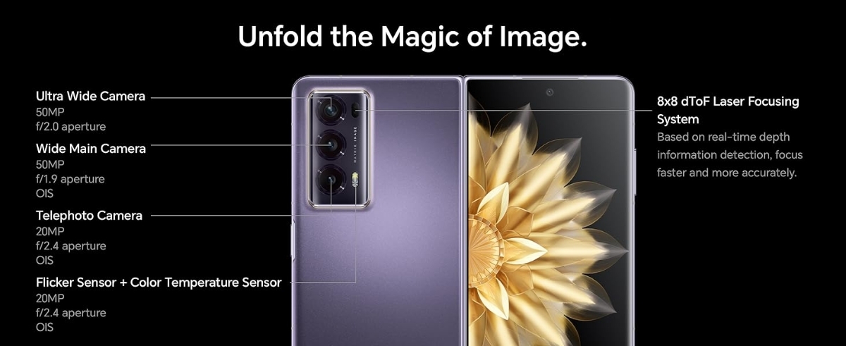 HONOR Magic V2 512 Gt, musta - Power.fi