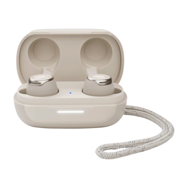 JBL Reflect Flow Pro True Wireless øretelefoner, hvid - POWER.dk