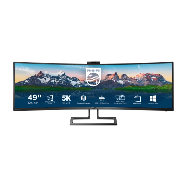 Philips Brilliance 499P9H/00 49" DQHD näyttö - Power.fi
