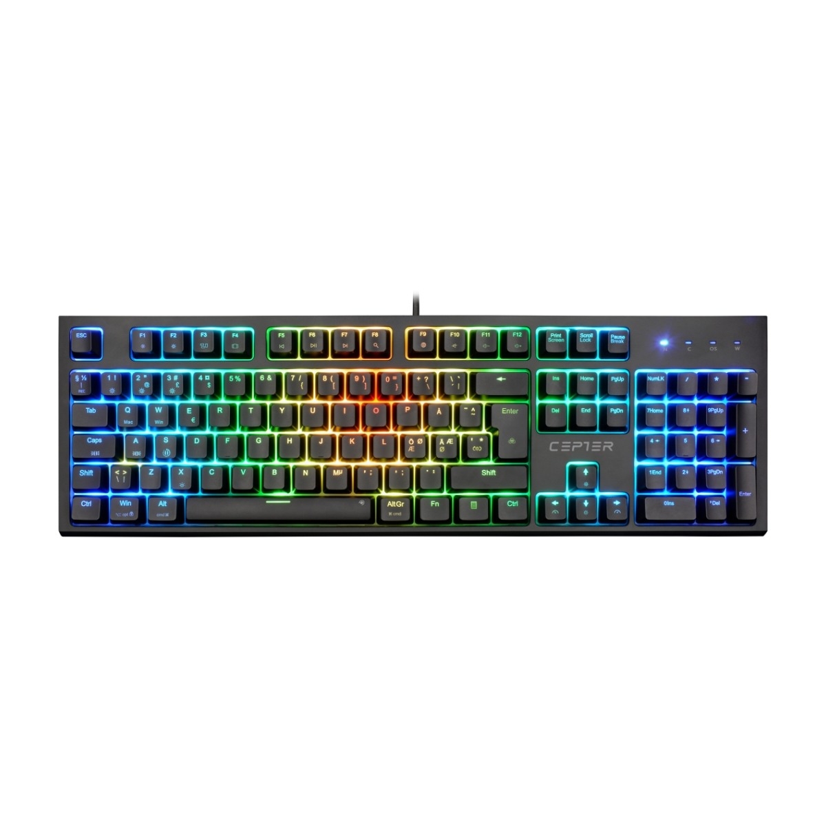 Cepter Zeta Full Size mechanical gaming keyboard - CEPTER