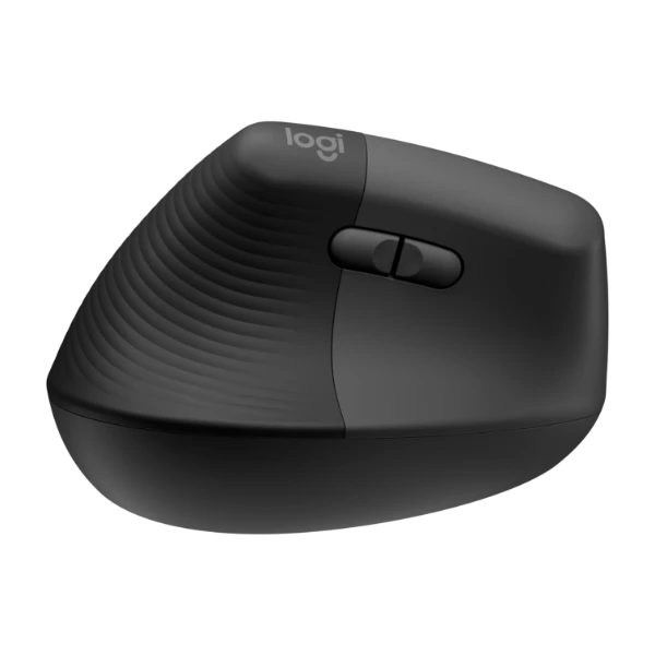 Logitech Lift Left Ergonominen Pystyhiiri, grafiitti/musta - Power.fi
