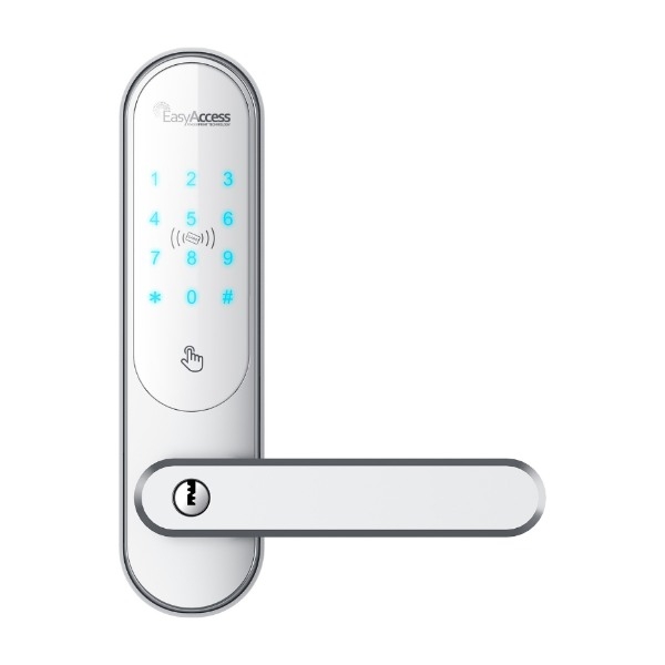 EASYACCESS EASYCODETOUCH SMART DØRLÅS, HVIT - Power.no