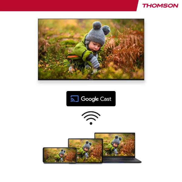 Thomson 40" Full HD Google TV 40FG2S14W, vit - Power.se