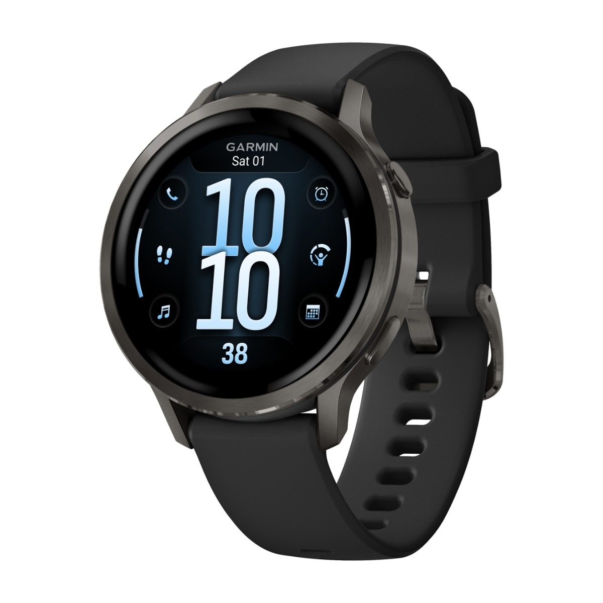 Garmin Venu 4 41 mm smartklokke, grå/svart - Power.no