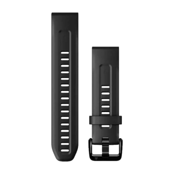 Garmin Quick Fit Rem 20 mm silikon, svart - Power.no