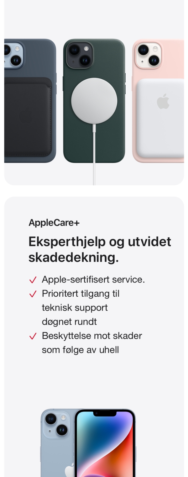 Apple iPhone 14 128 GB, Midnatt - Power.no