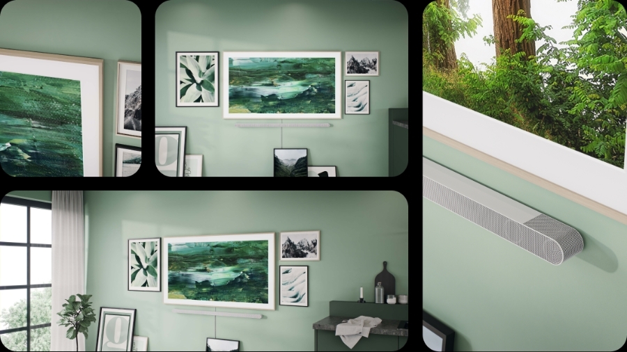 Samsung 43" The Frame 2023 4K QLED TV TQ43LS03BGUXXC - Power.se