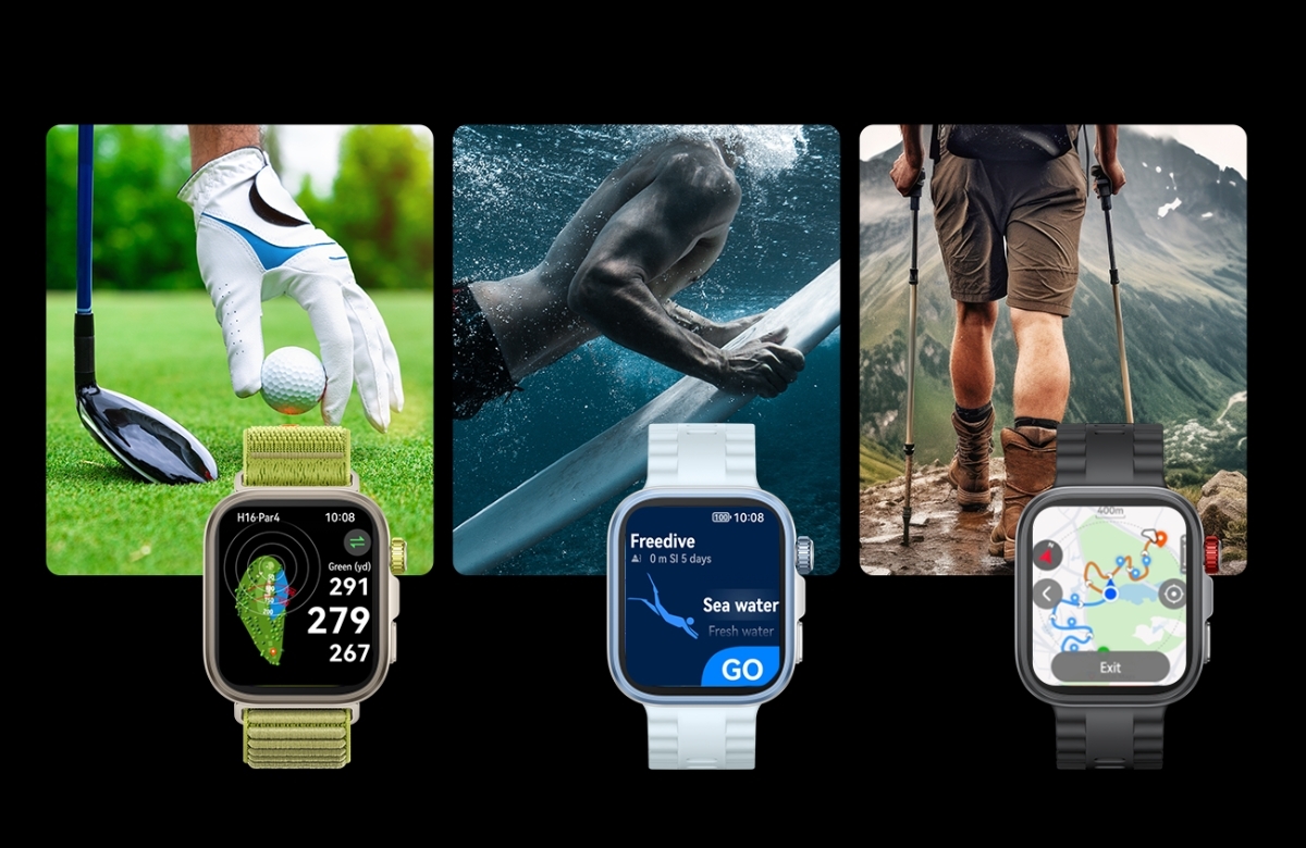 HUAWEI WATCH FIT 4 Pro älykello, titaani/musta - Power.fi