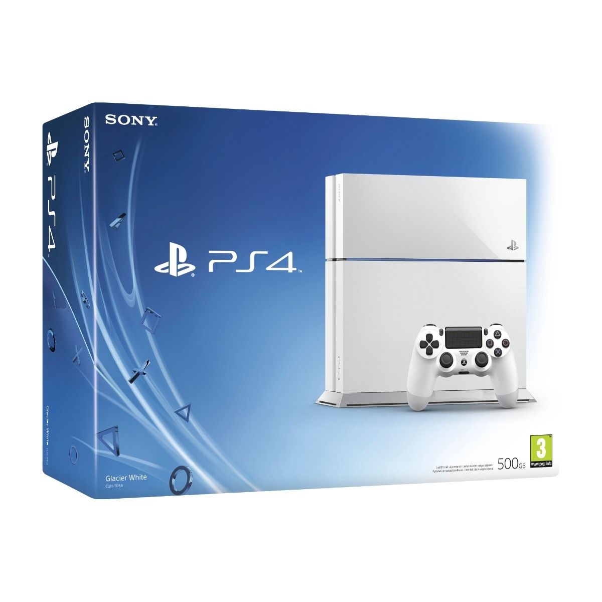 PS4 500GB HVIT - Power.no