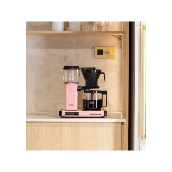 Moccamaster Optio kaffetrakter, Pink - Power.no