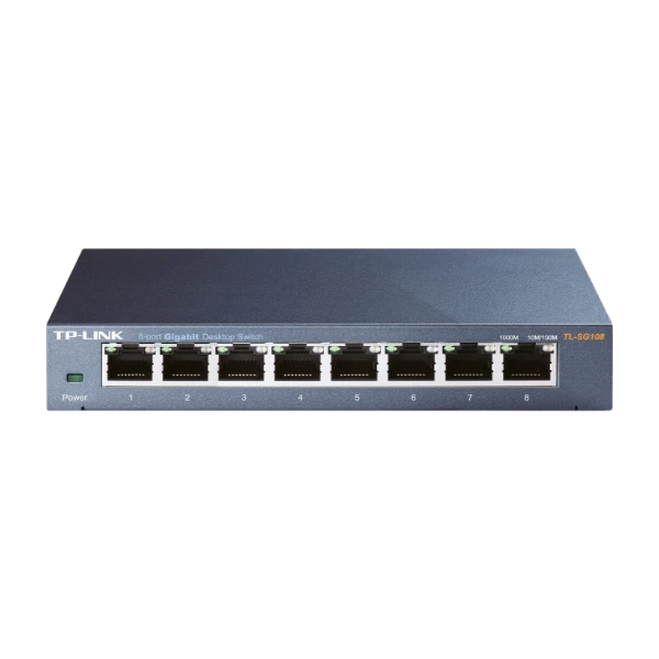 TP-Link 8 Port Gigabit switch - Power.se