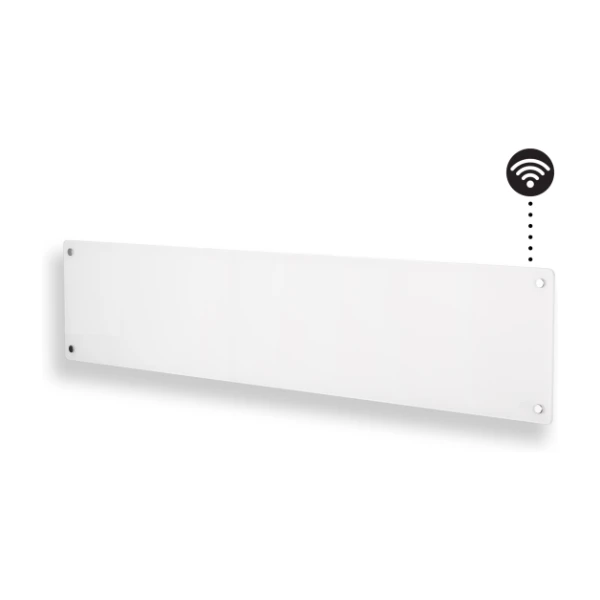 Mill glas 1050W WiFi elradiator lav - POWER.dk