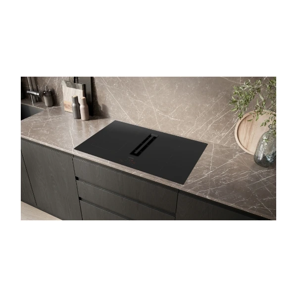 Siemens iQ300 ED811BS16E induktionshäll med inbyggd fläkt - Power.se