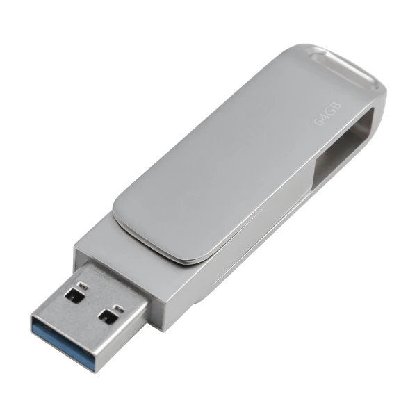 Dacota Platinum 2-In-1 USB-muisti 64 Gt - Power.fi
