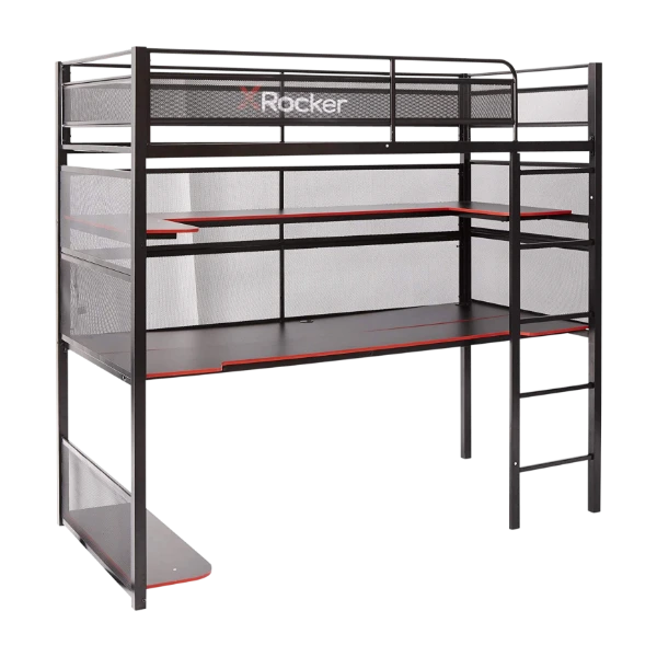 X Rocker Battlebunk Gamer-Seng, sort - POWER.dk