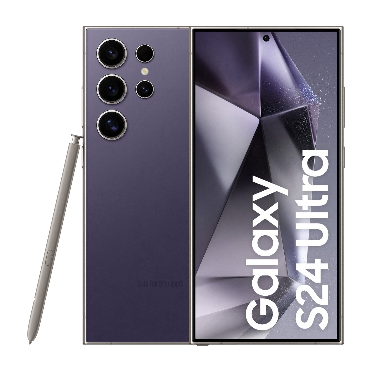 Samsung Galaxy S24 Ultra 256 GB, Titanium Violet - POWER.dk