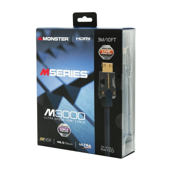 Monster M3000 HDMI-kabel 8K 3m - Power.se