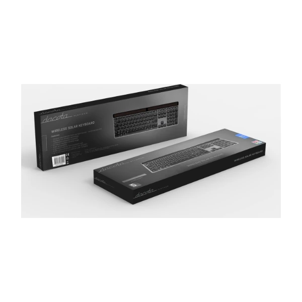 Dacota Platinum ProX Series X13+ trådløst tastatur - Power.no