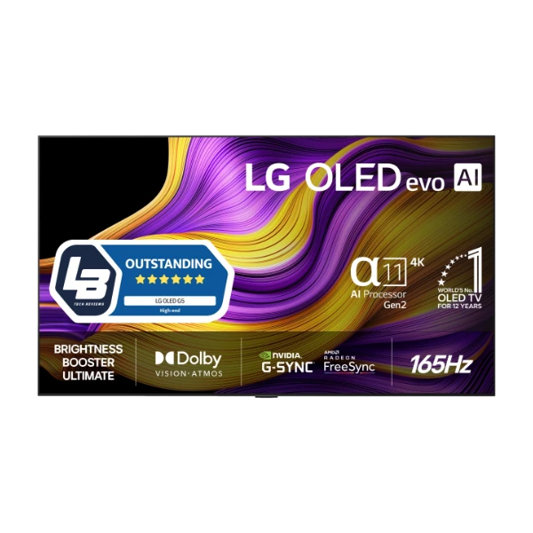 LG 83" OLED evo G5 4K TV 2025 OLED83G54LW - POWER.dk