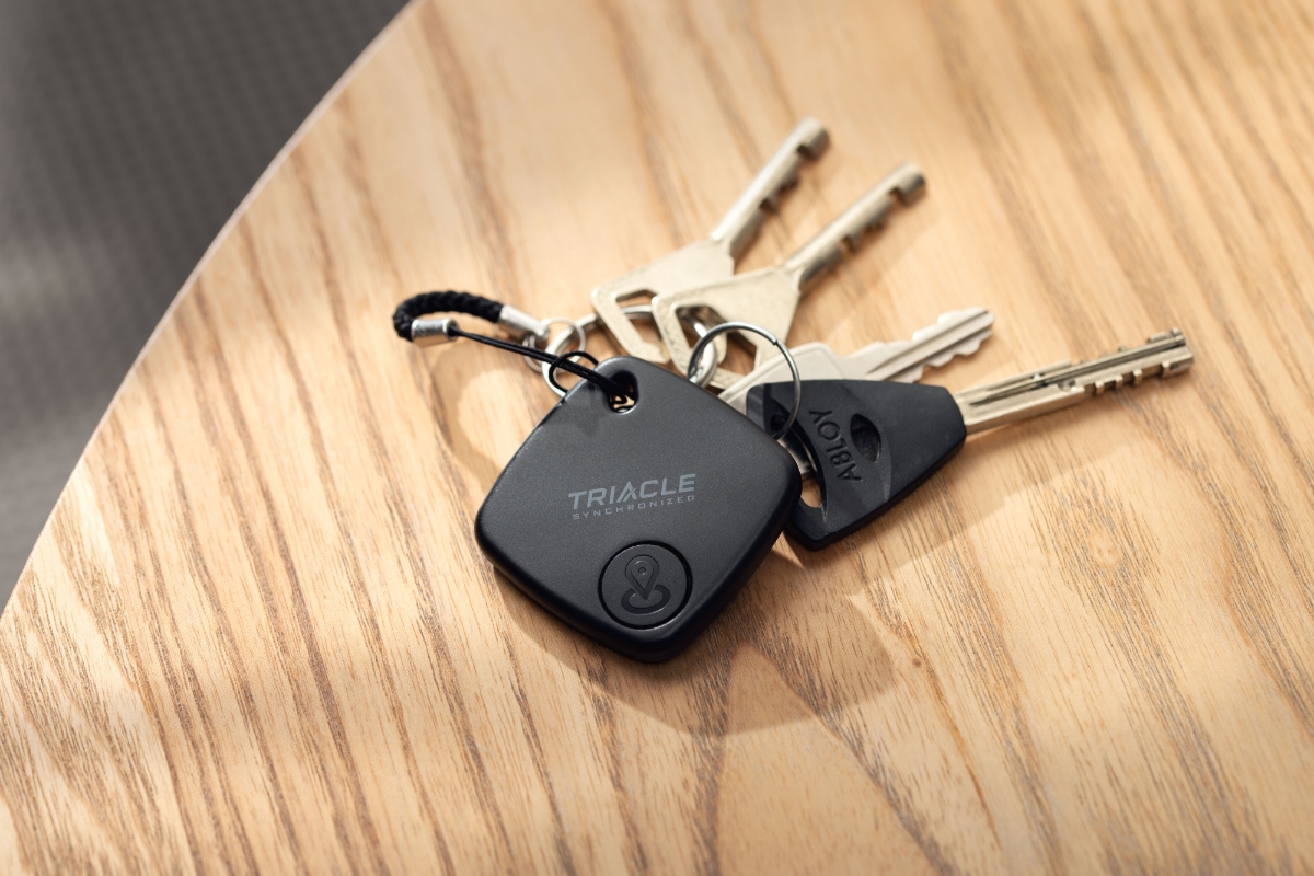 Triacle Bluetooth nyckel- och föremålssökare Apple Find My, svart ...