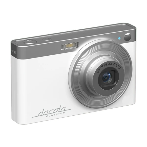 Dacota Platinum DC11 digitalkamera 16 MP 3x optisk zoom, hvid - POWER.dk