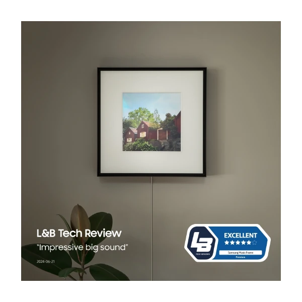 Samsung Music Frame HW-LS60D/XE langaton kaiutin - Power.fi