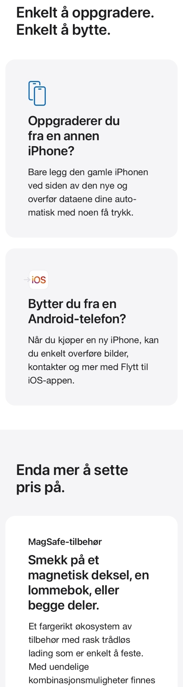 Apple iPhone 16 Plus 128 GB, ultramarin - Power.no