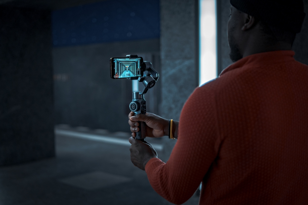 Zhiyun Smooth 5S gimbal for smarttelefon, grå - Power.no