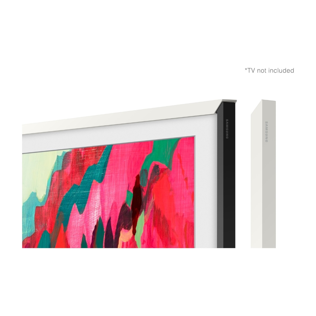 Samsung The Frame Pro 2025 / The Frame 2021-2025 65" ramme, hvit - Power.no
