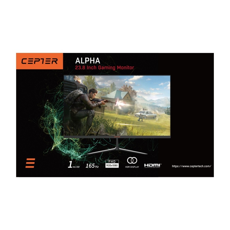 CEPTER ALPHA 23,8" FULL HD GAMING MONITOR - CEPTER