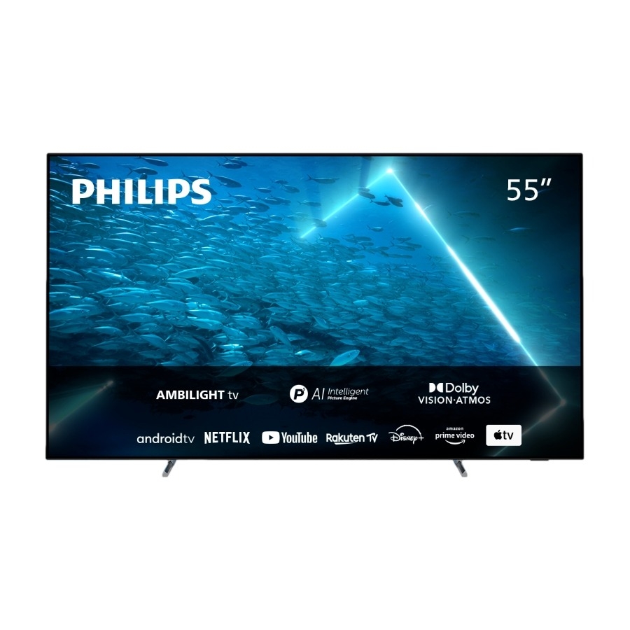 Philips 55" 4K UHD OLED Android TV 55OLED707 - POWER.dk