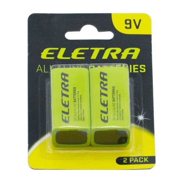 Eletra paristo 9V 2-pack - Power.fi