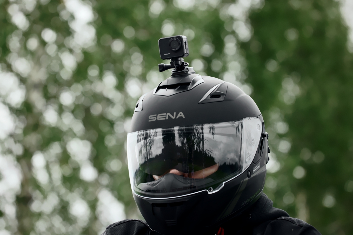 Triacle 6006BK 4K/60 fps mini actionkamera, svart - Power.no