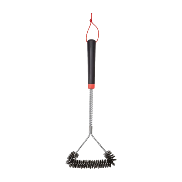 Weber tresidig grillborste 46 cm - Power.se
