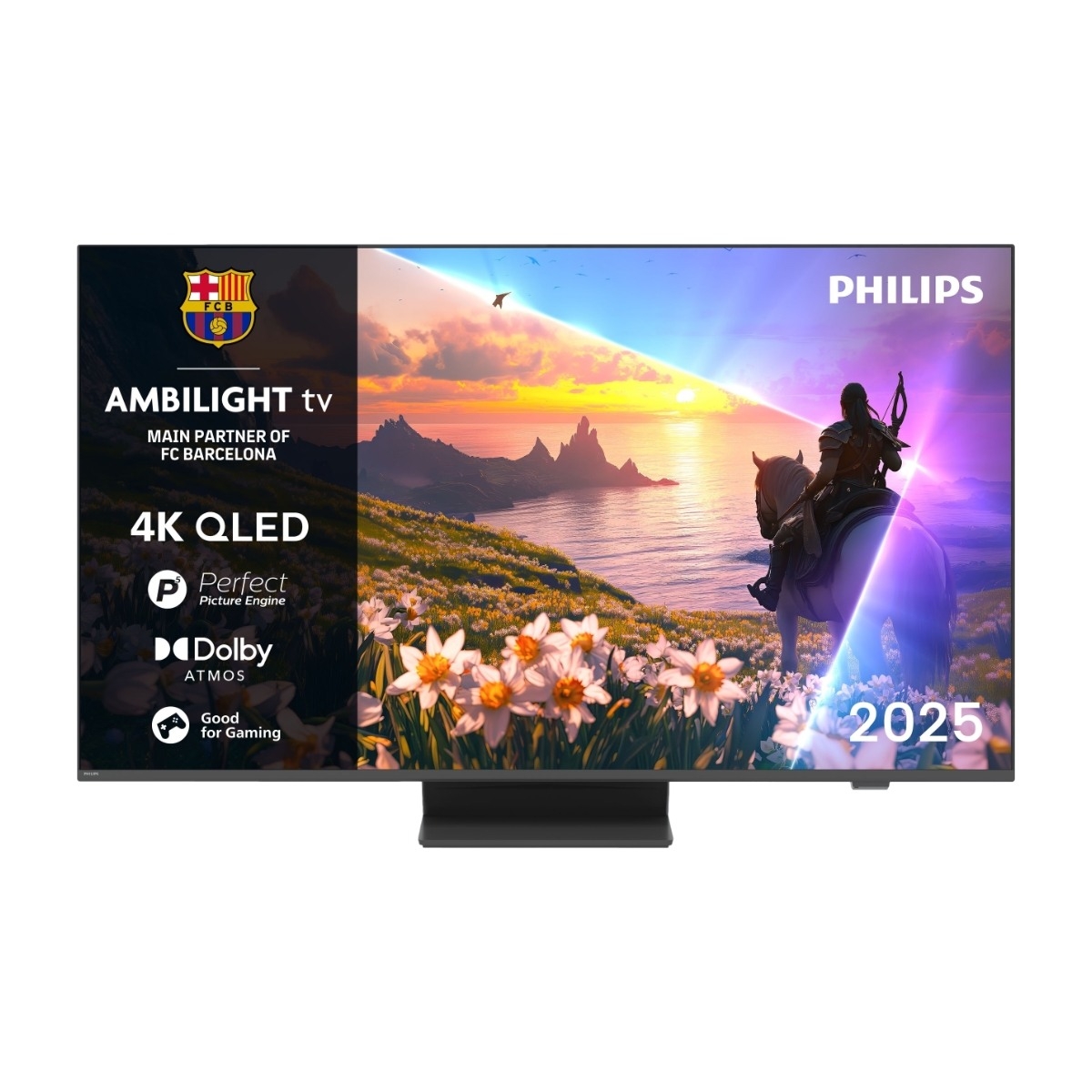 Philips 55" 4K QLED Ambilight TV (2025) 55PUS8600/12 - POWER.dk