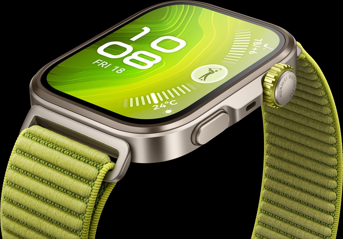 HUAWEI WATCH FIT 4 Pro smartWATCH, titanium/grøn - POWER.dk