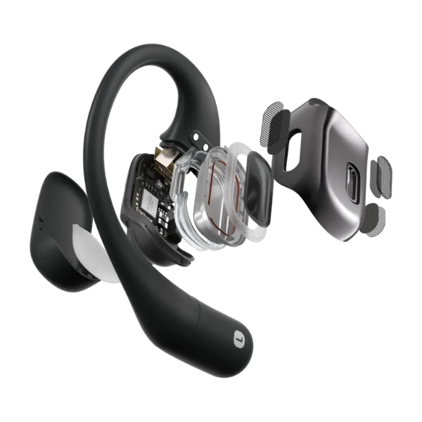 Shokz OpenFit True Wireless, svart - Power.se
